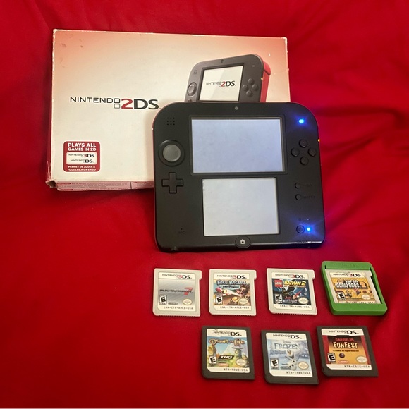 Nintendo | Video Games & Consoles | Nintendo 2ds Set Redblack | Poshmark